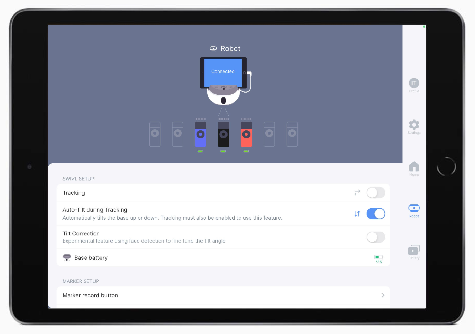 Robot and Marker - Primary and Secondary Markers – Swivl Help Center